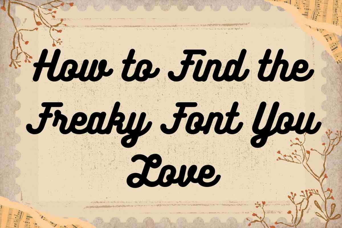 Ultimate Guide: What is the Freaky Font?